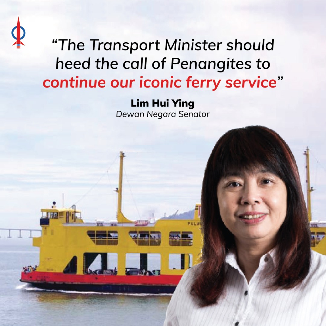 Wee Ka Siong must heed Penangites’ call to retain iconic ferry service